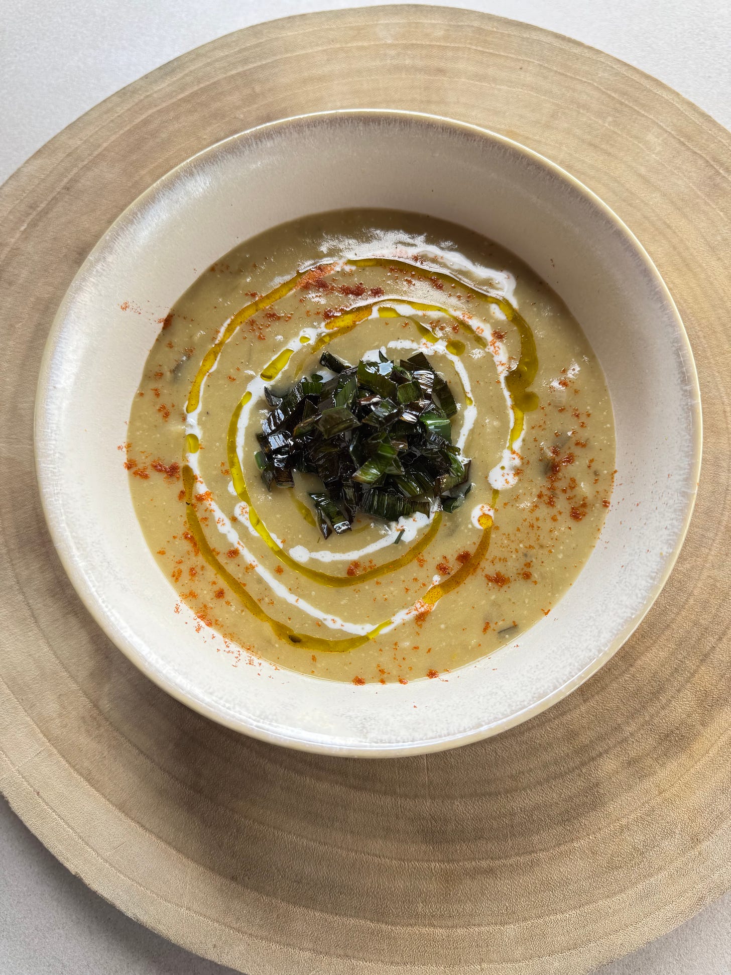 LEEK + POTATO SOUP - by Alfie Steiner - The Veg Table