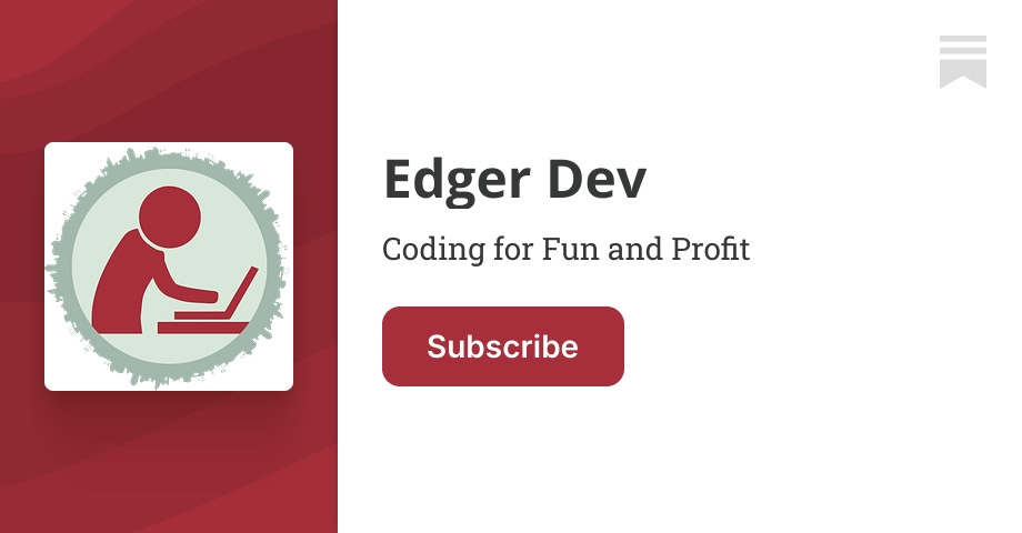 Edger Dev | YJ Park | Substack