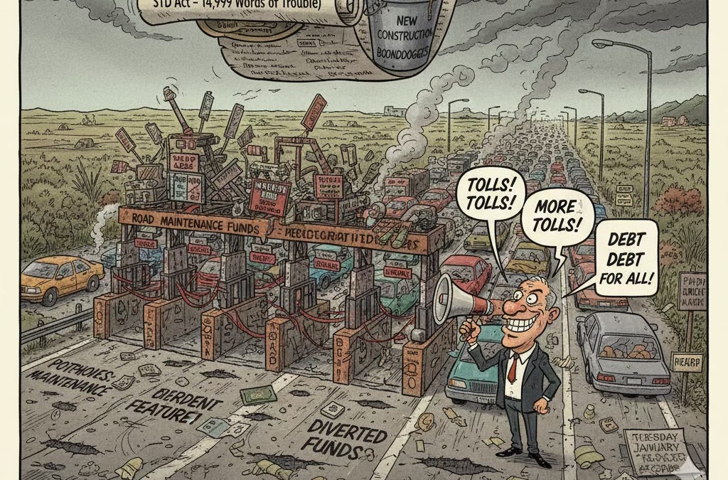 Bad Bill Sheet—January 27th, 2026 - by Rep. Jonathon Hill