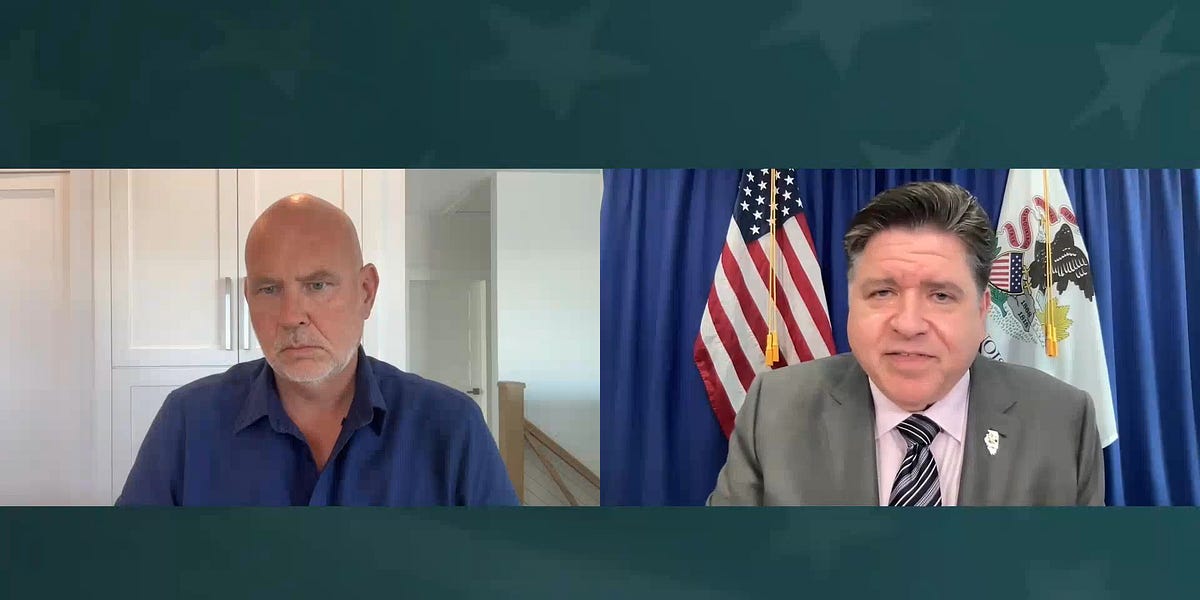 SAM LIVE: Steve Schmidt & Fighting Democrat Governor JB Pritzker