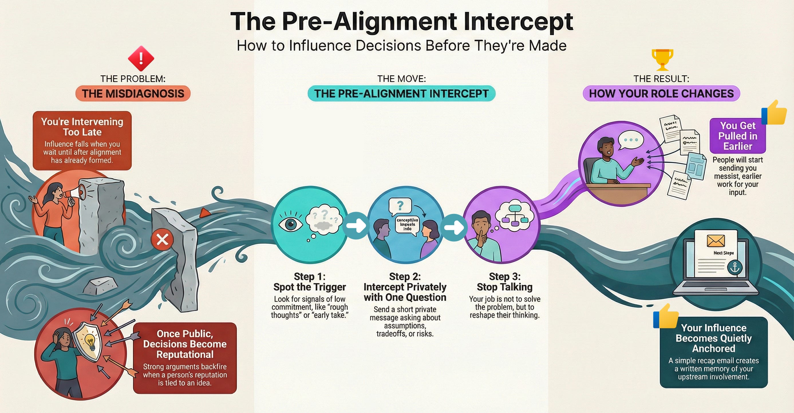 The "Pre-Alignment Intercept" (a move many experienced ICs never learn)