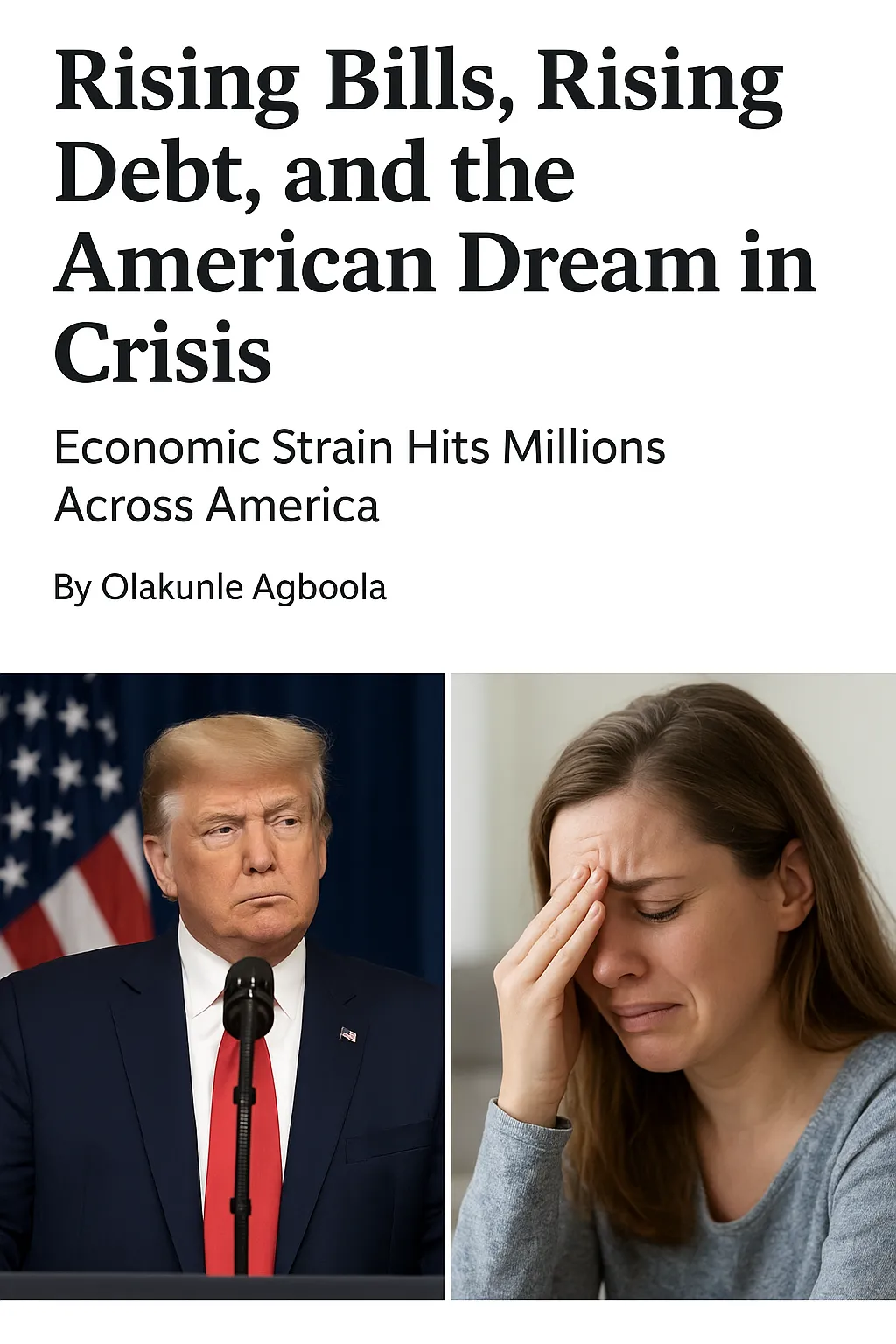 Rising Bills, Rising Debt, and the American Dream in Crisis - The ...