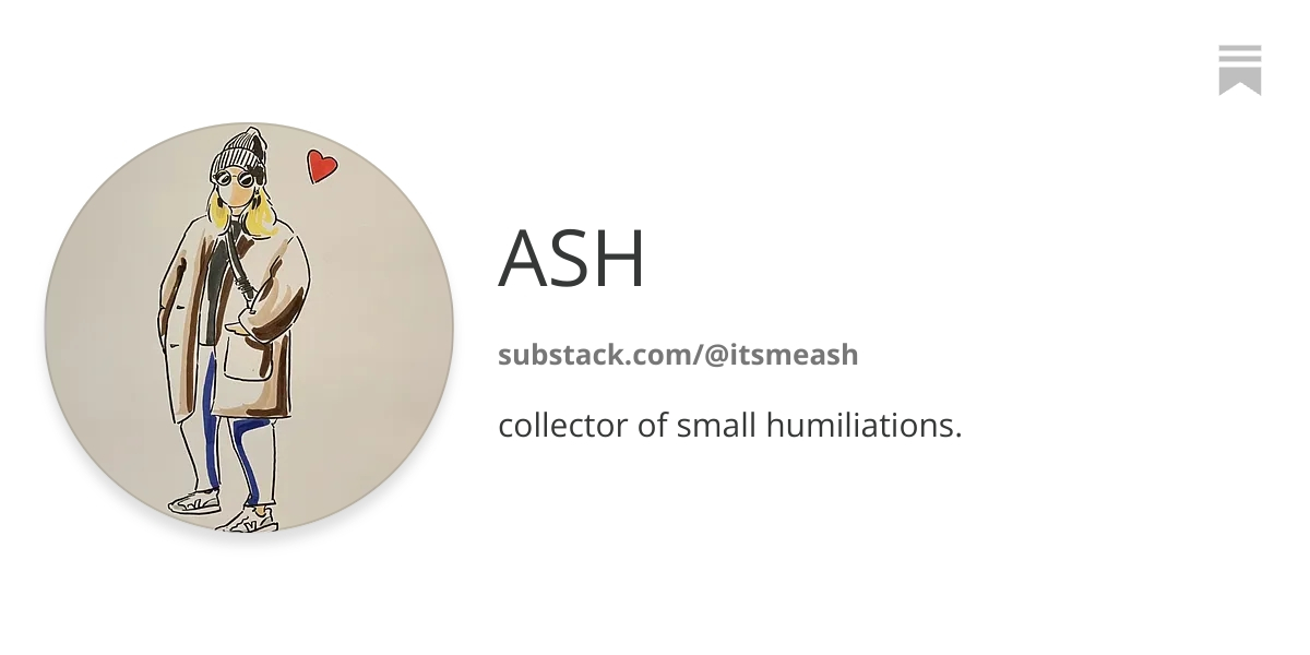 ASH | Substack