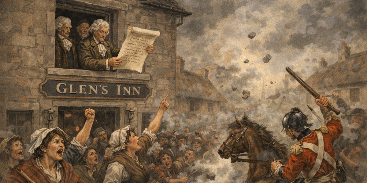 The Chaotic Tactics of Riot Control in 1797 Scotland