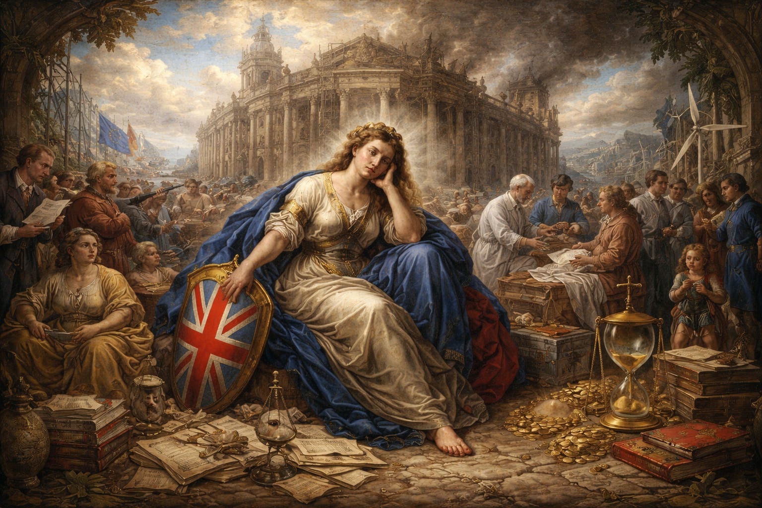 BRITAIN AT THE SEAMS - by Mark Wells - The Braecroft Brief