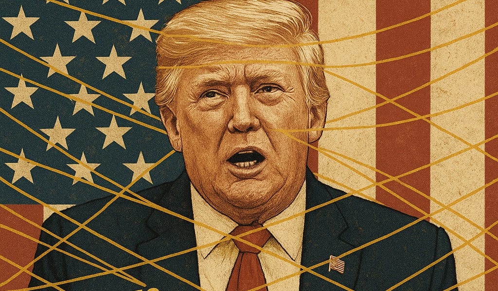 THE WEAVE: How Trump’s Chaos, Cruelty, and Gibberish Get Sold as Genius