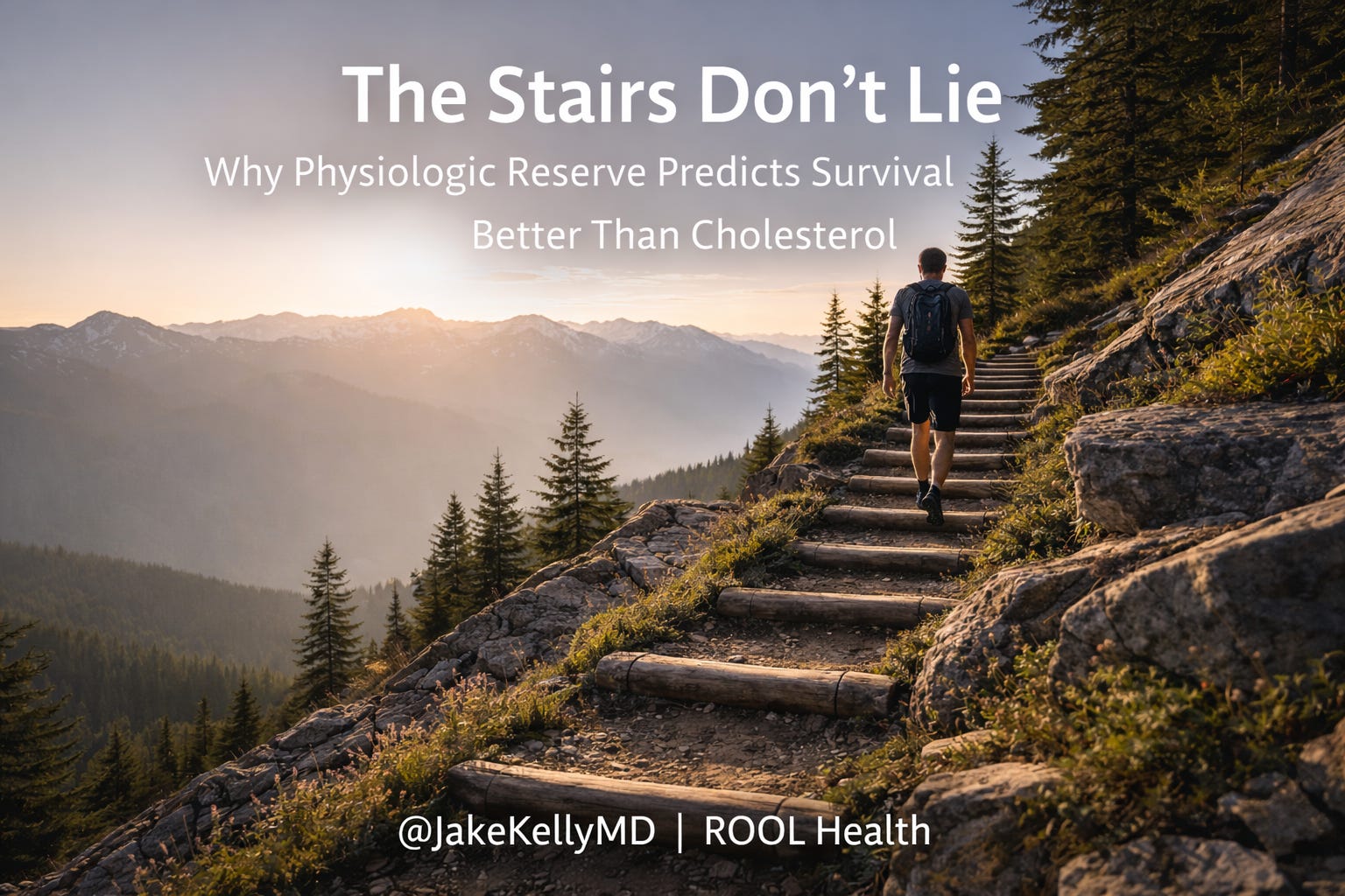 The Stairs Don't Lie - by Jake Kelly MD - Jake Kelly, MD