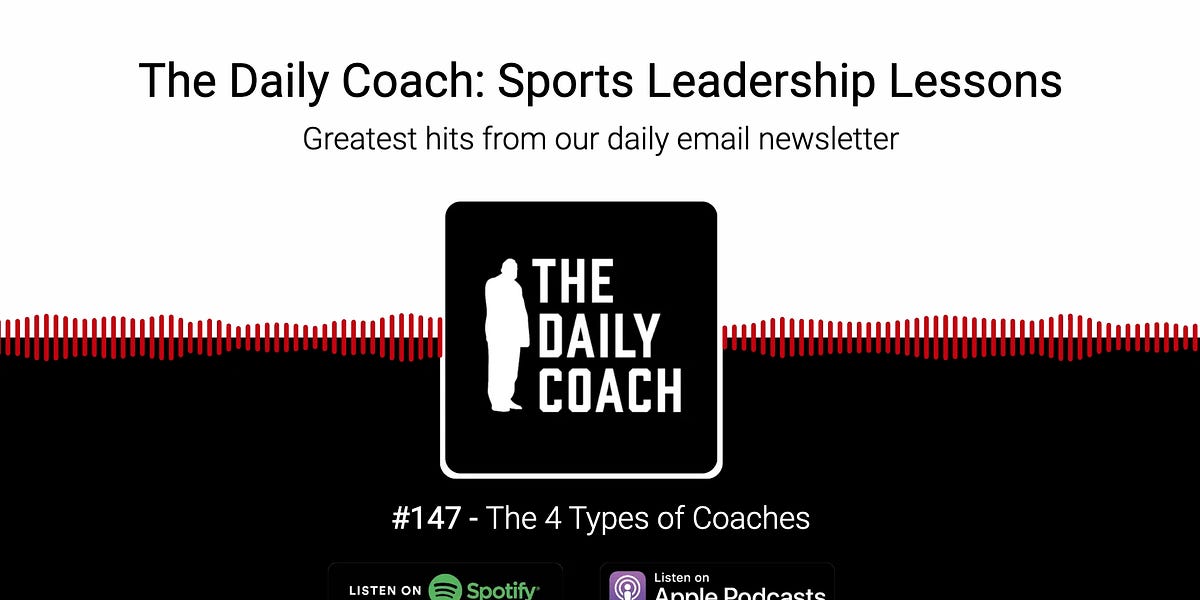 The 4 Types of Coaches - The Daily Coach
