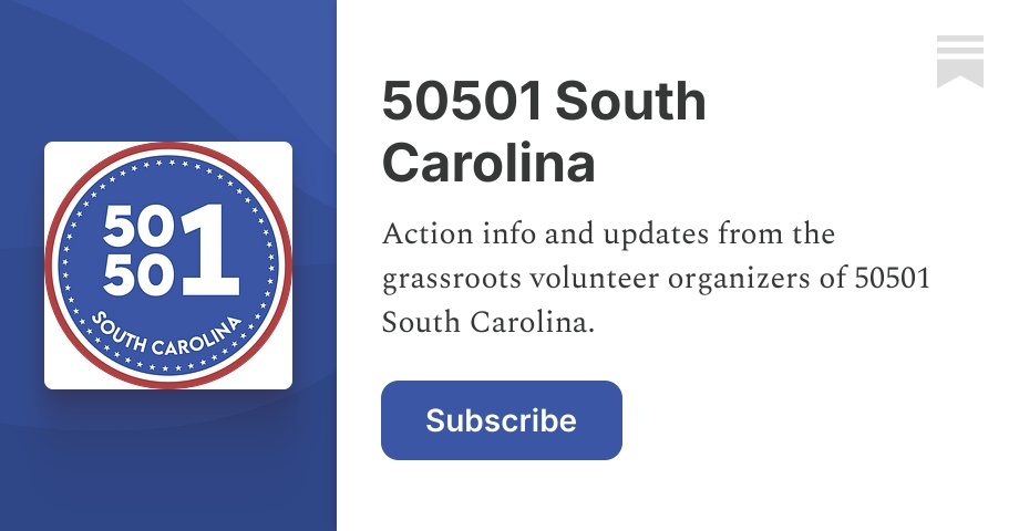 About - 50501 South Carolina