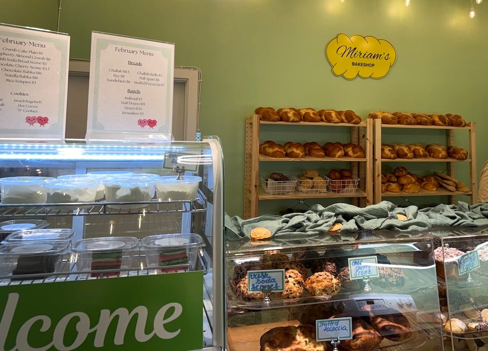 Can I find a good Mercer Island bagel at... Miriam's Bakeshop