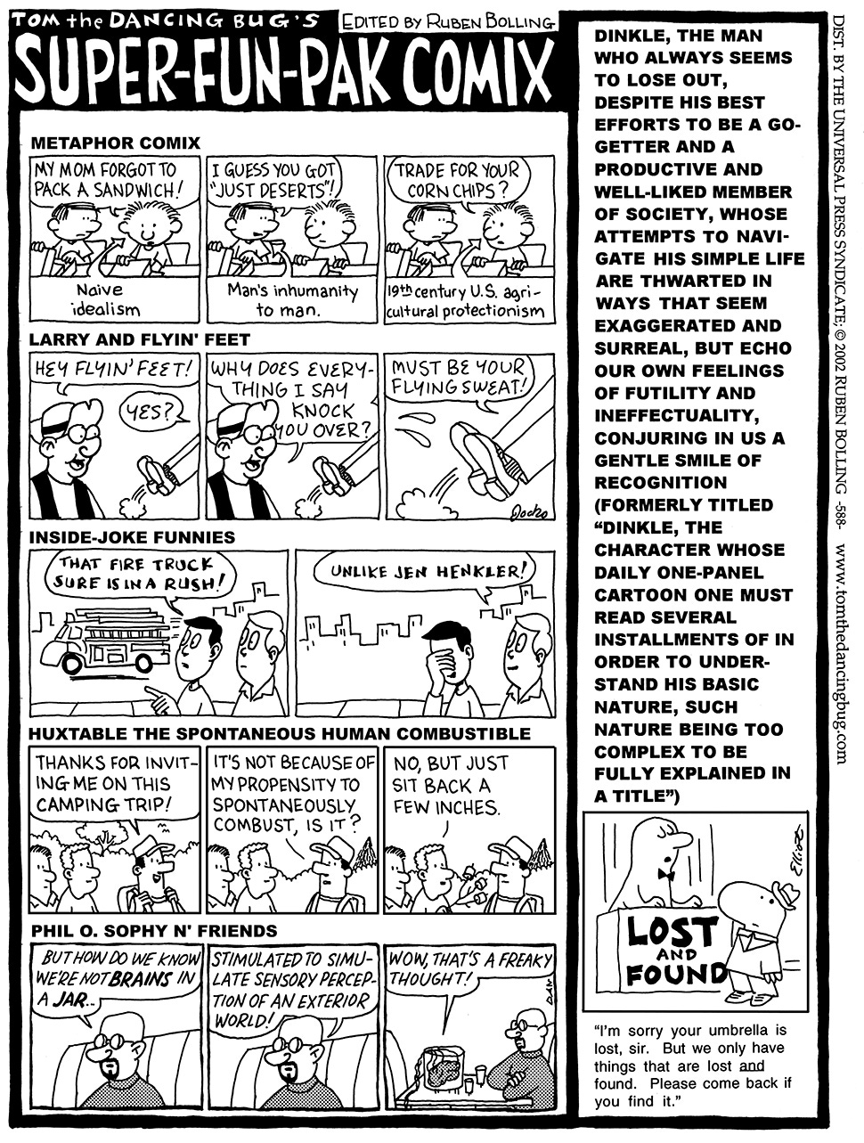 Reading is fun - by Ruben Bolling
