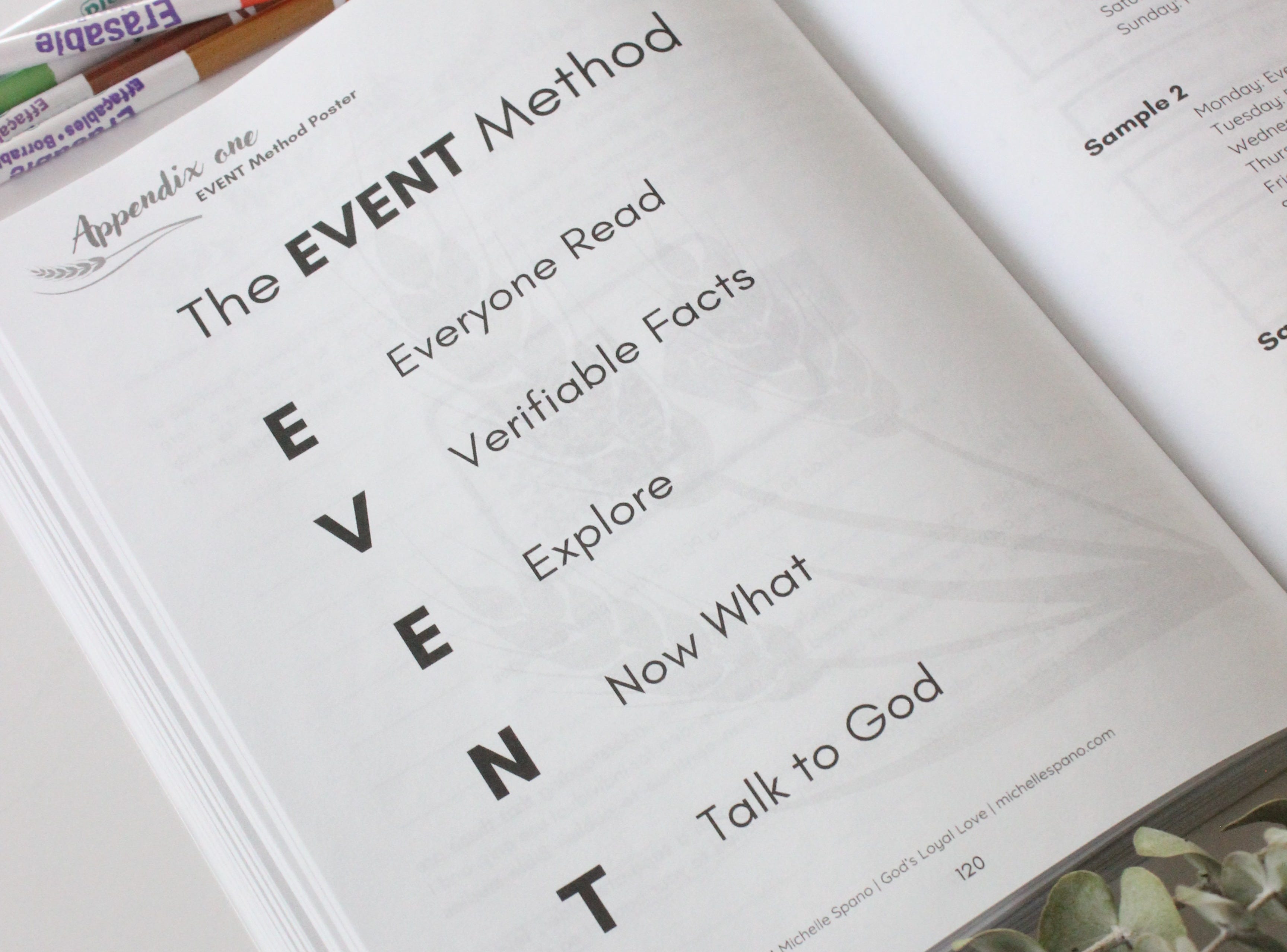 The EVENT Method—An Introduction to Inductive Bible Study