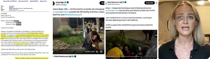Andy Ngo (@mrandyngo): "Wow. In Oregon’s emergency lawsuit to prevent ...