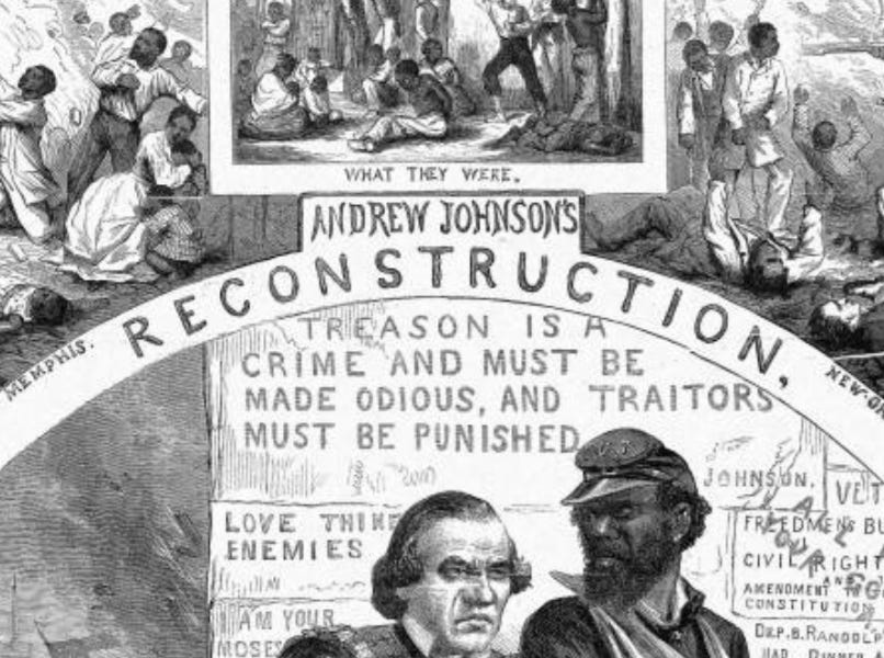 TRUMP’S RACIST ORIGIN IS IN THE BATTLE OVER “RECONSTRUCTION” IN THE ...
