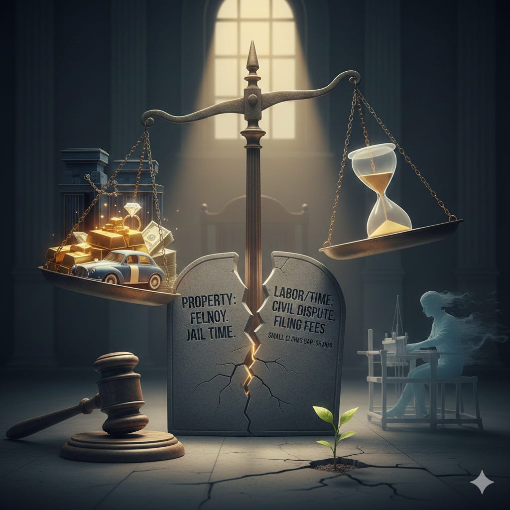 The Finite Extraction: Why the Law Values Property Over Human Existence ...