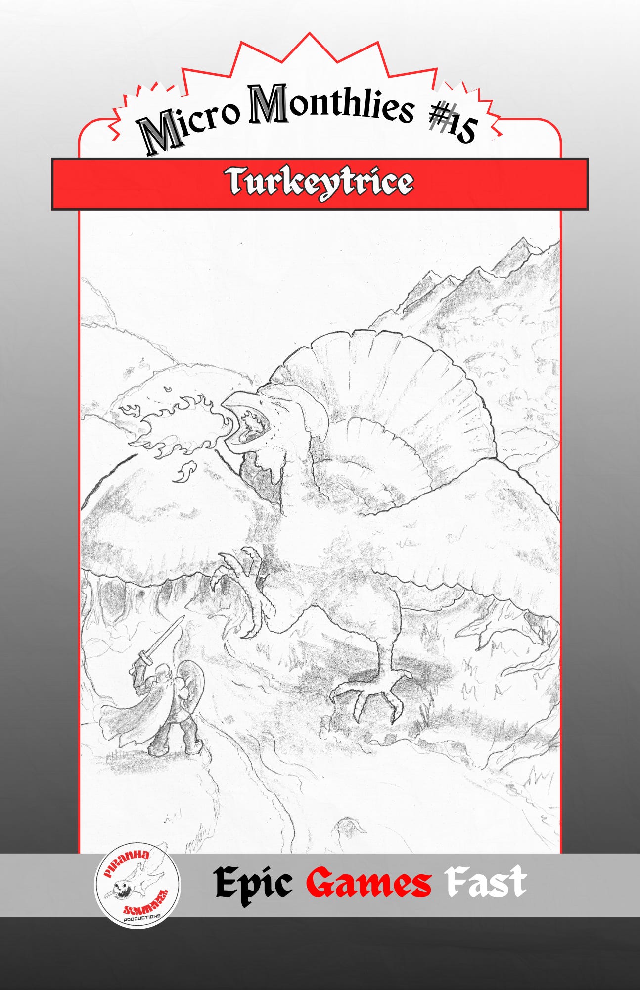 Micro Monthlies 15 Turkeytrice - by Cole Wilkinson