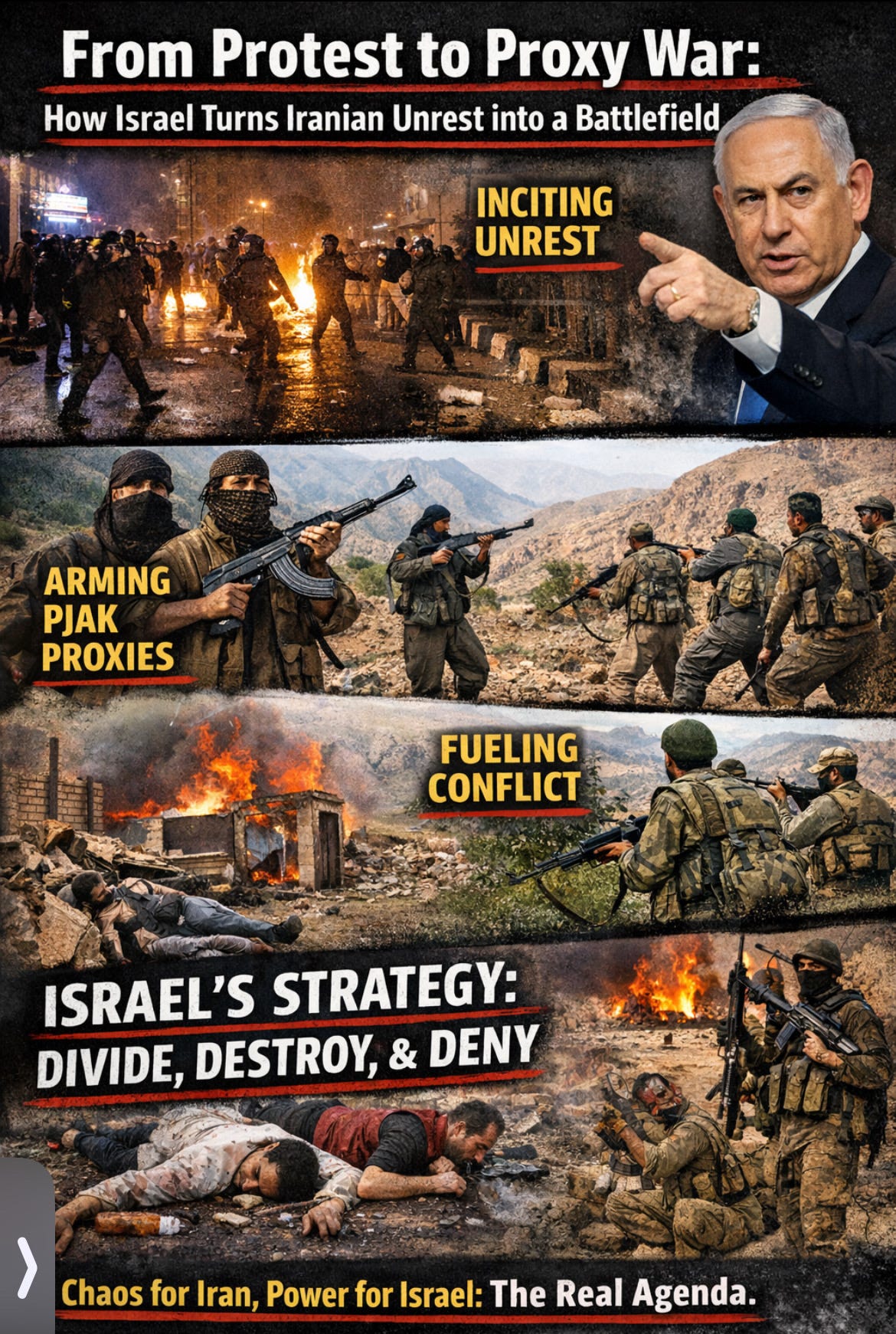 From Protest to Proxy War: How Israel Turns Iranian Unrest into a ...