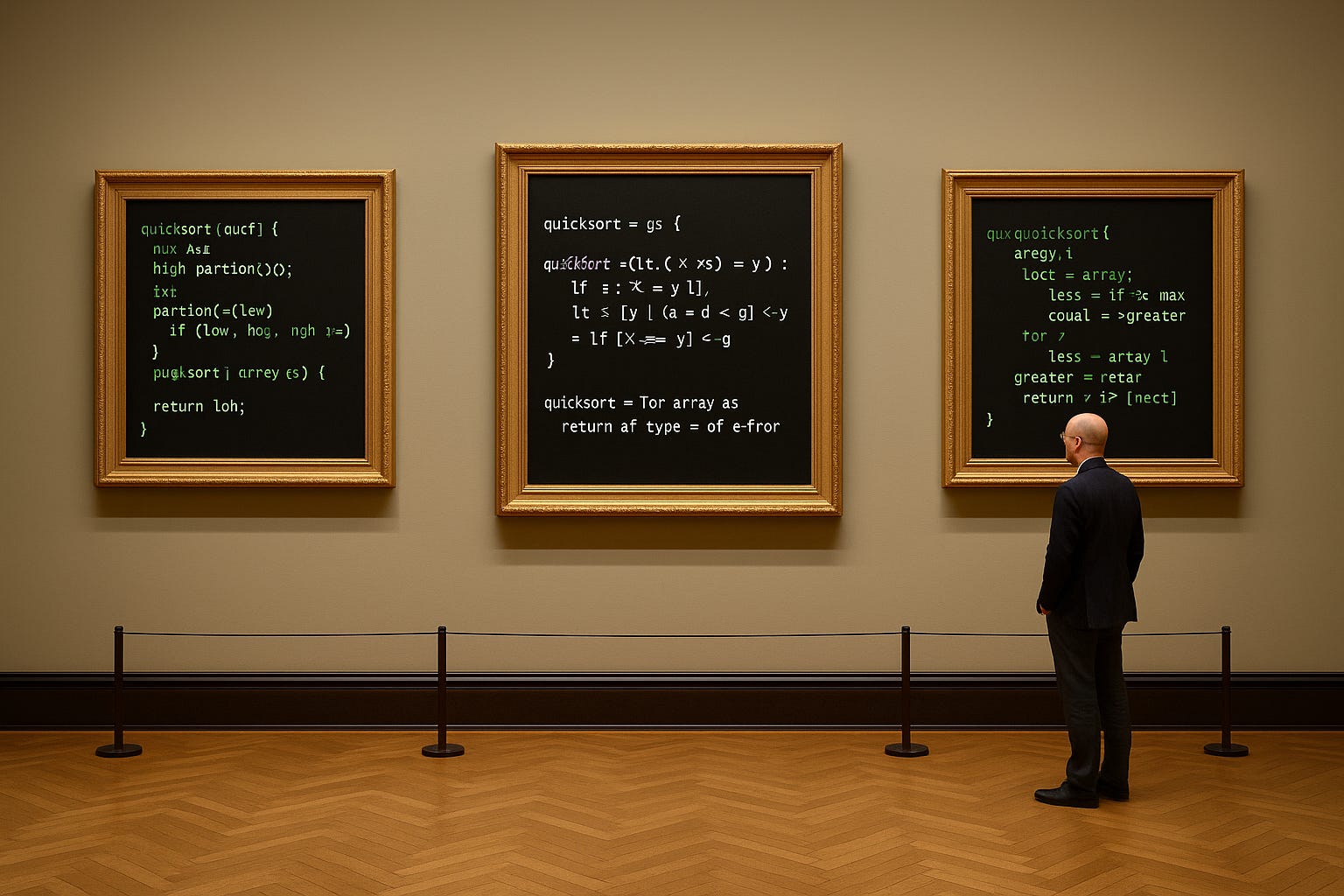 The Lost Beauty of Code - by Alessandro Romano