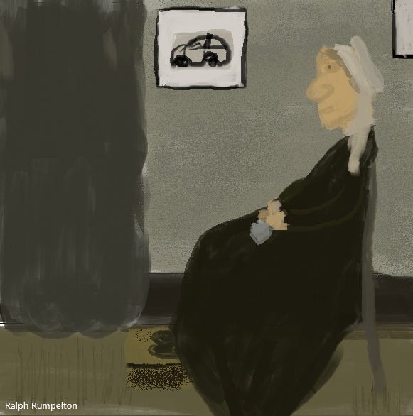 MS Paint: Whistler's Long Forgotten Aunt / "Ralph Rumpelton" Art