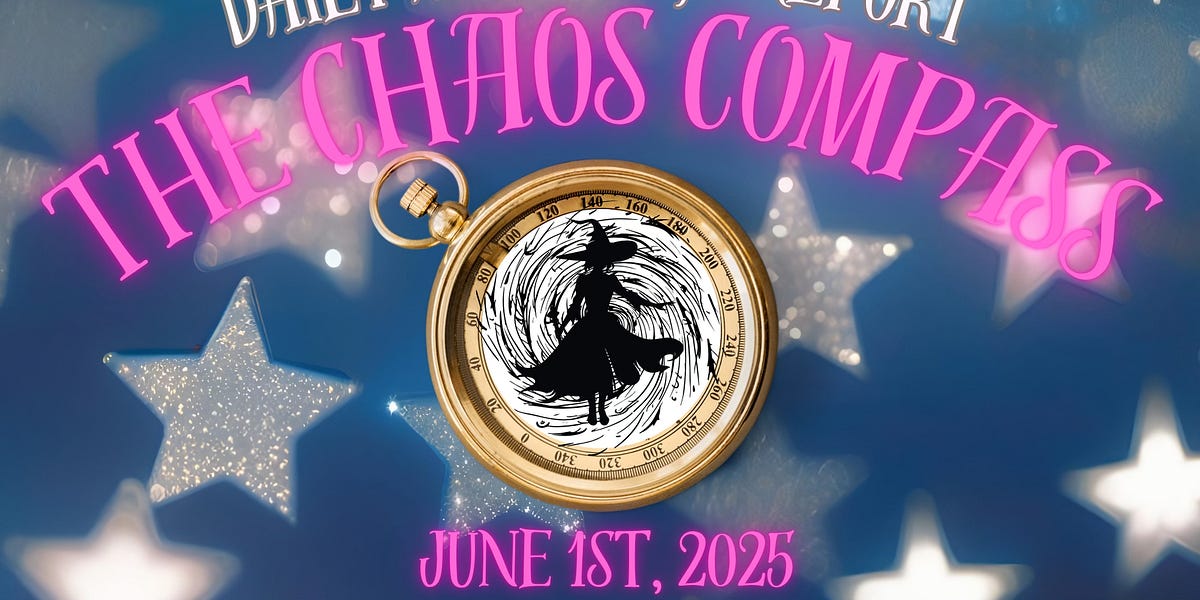 The Chaos Compass:Daily Astrology Breakdown As Your Guide Durning Collapse