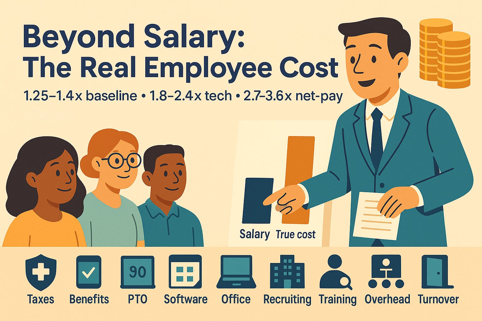 Beyond Salary: What Employees Really Cost