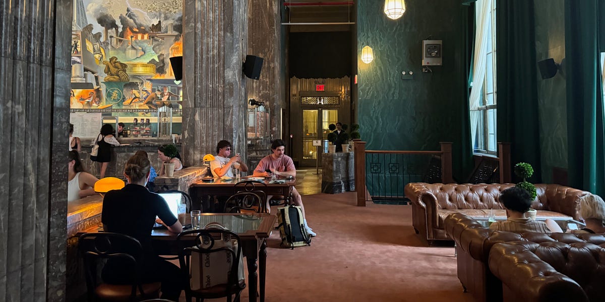 Review: Conwell Coffee Hall - by Andy Hirschfeld