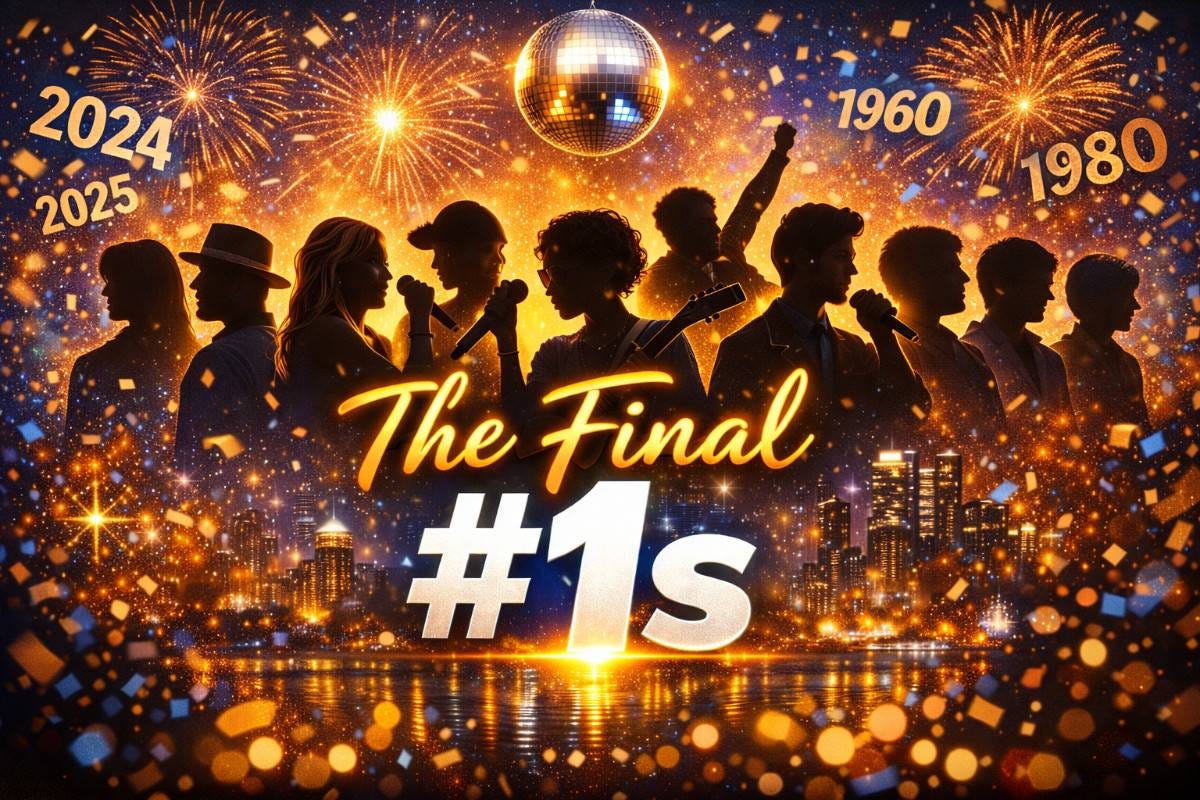 📊 The Final #1s - by top40weekly.com