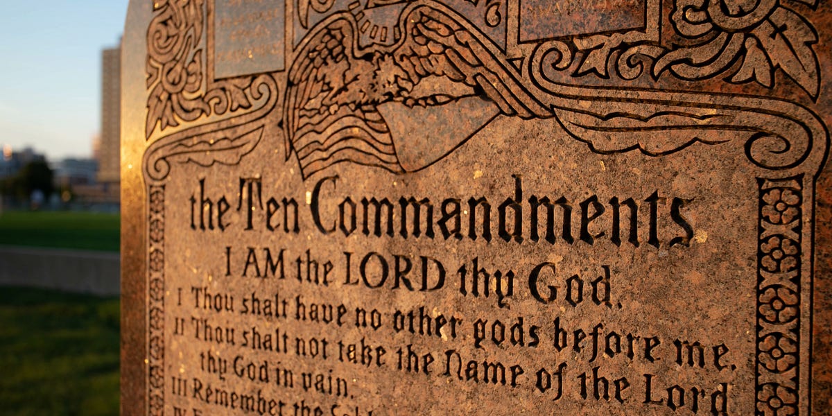 Comments - Arkansas families sue over law requiring Ten Commandments in classrooms