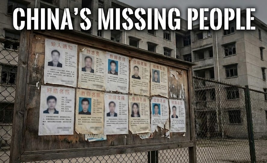 China's Missing People - by Jason - Curious Jay