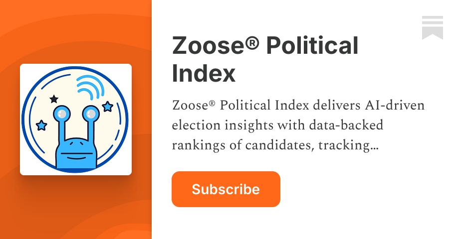 Zoose® Political Index | Patrick Allocco | Substack
