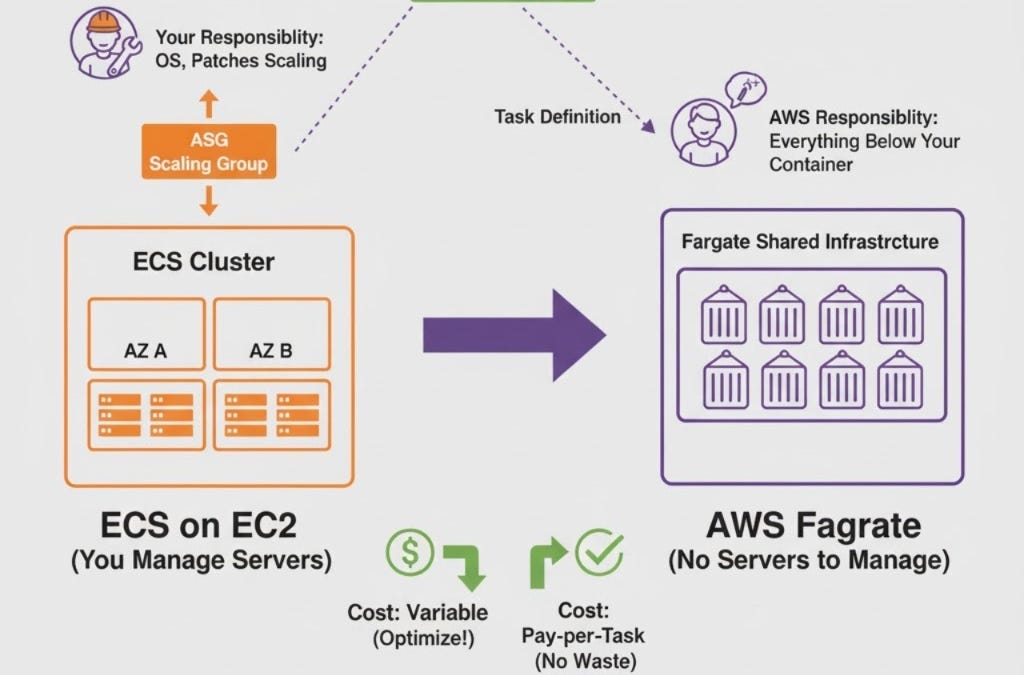 ECS EC2 vs. AWS Fargate: A Granular Deep Dive into AWS Container Orchestration