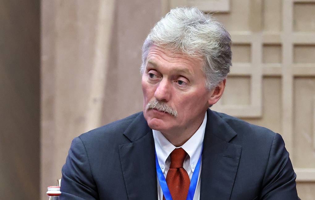 Kremlin Confirms Receipt of Revised US Ukraine Peace Plan