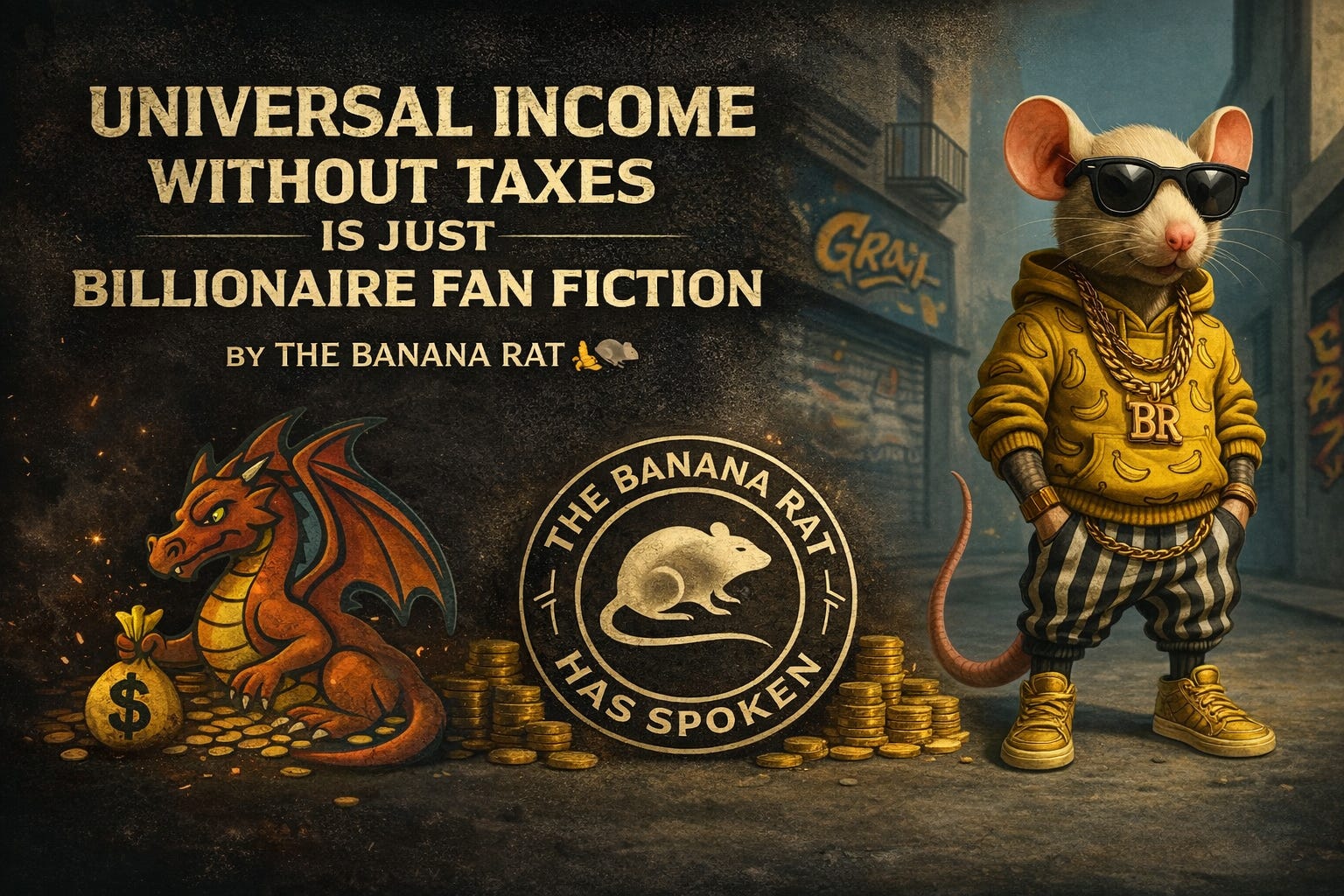 Universal Income Without Taxes Is Just Billionaire Fan Fiction