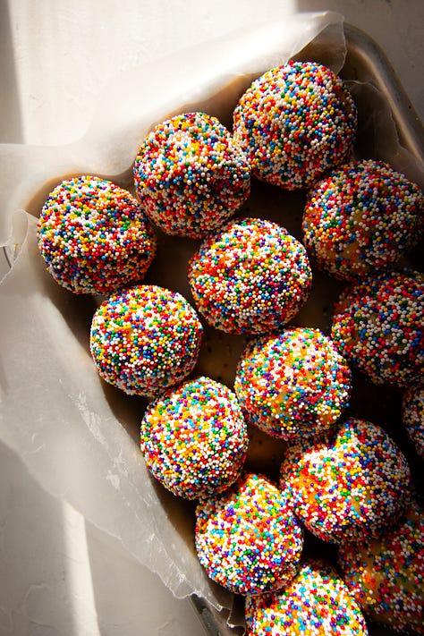 THE SPRINKLE 'MUNCHKIN' COOKIE - by Deepika Kalla-Paul