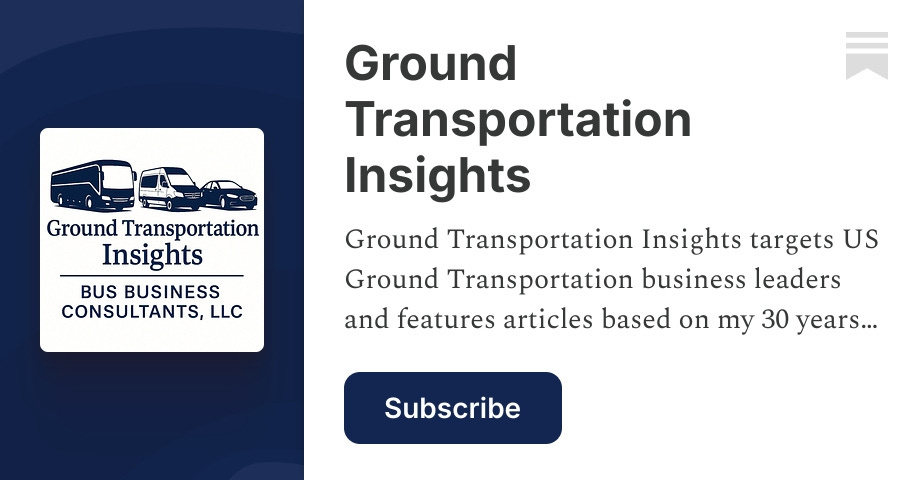 Ground Transportation Insights | Brian Dickson | Substack