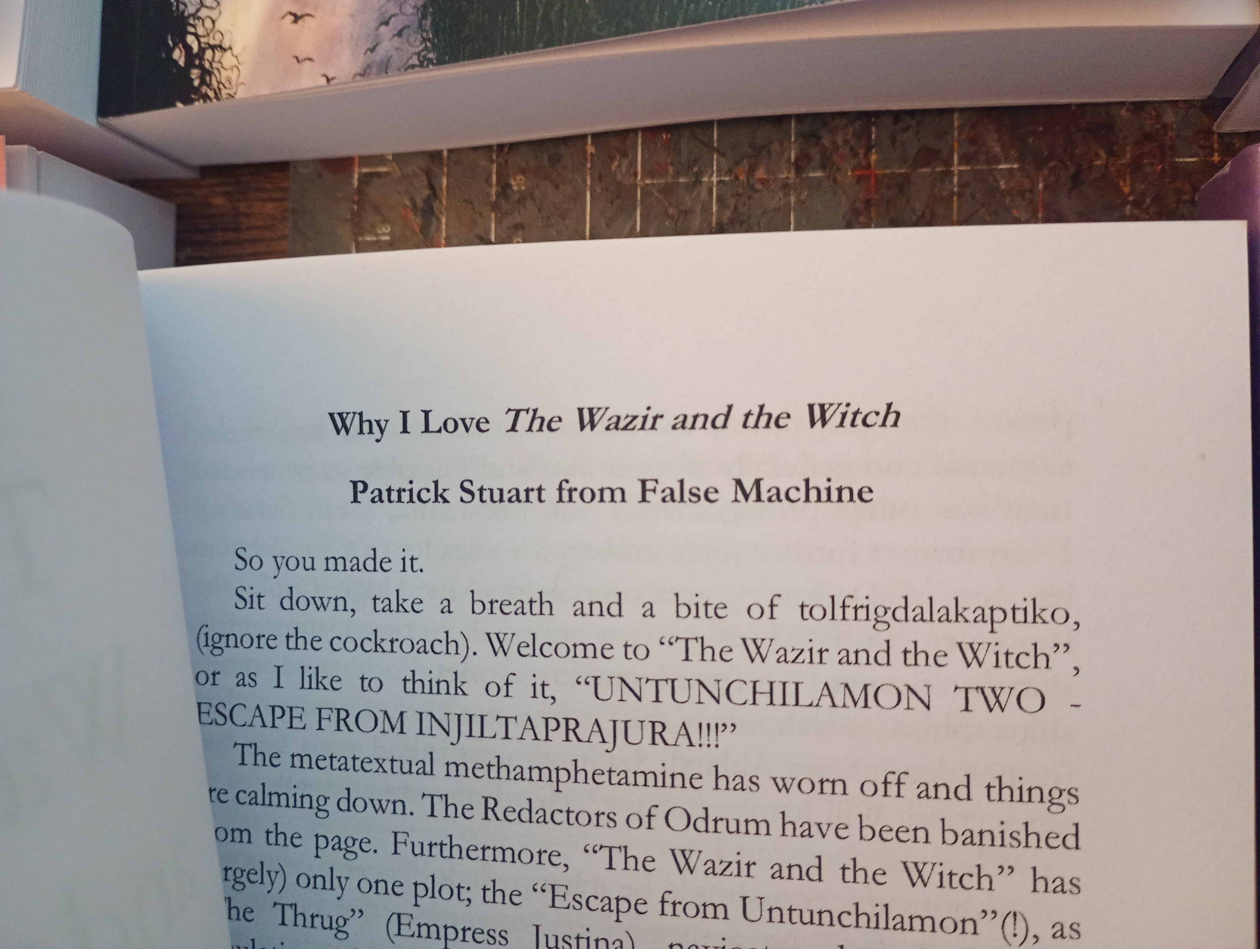 Hugh Cook is Re-Published! - by Patrick Stuart