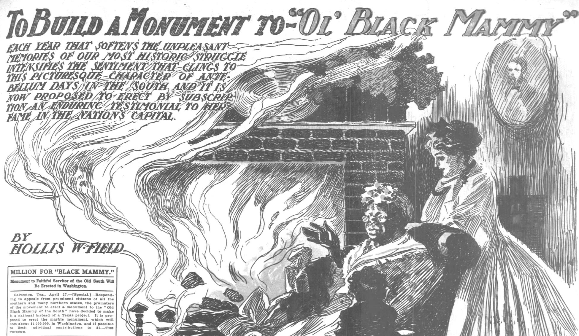 The "Mammy memorial" that almost happened