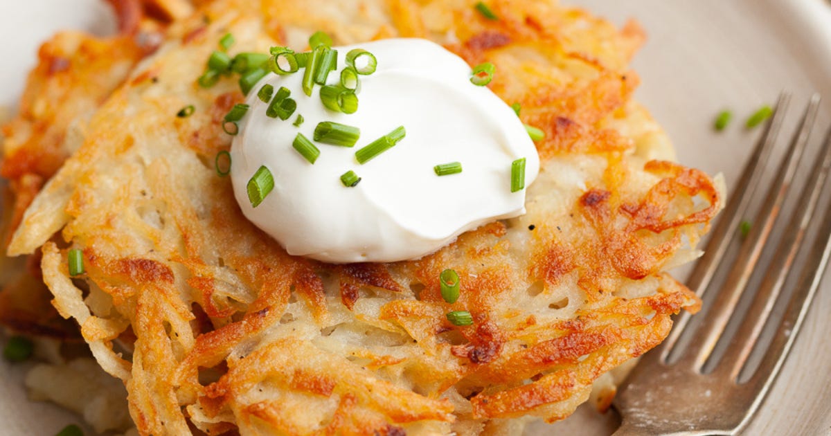Gluten Free Potato Pancakes - by Daniela Weiner