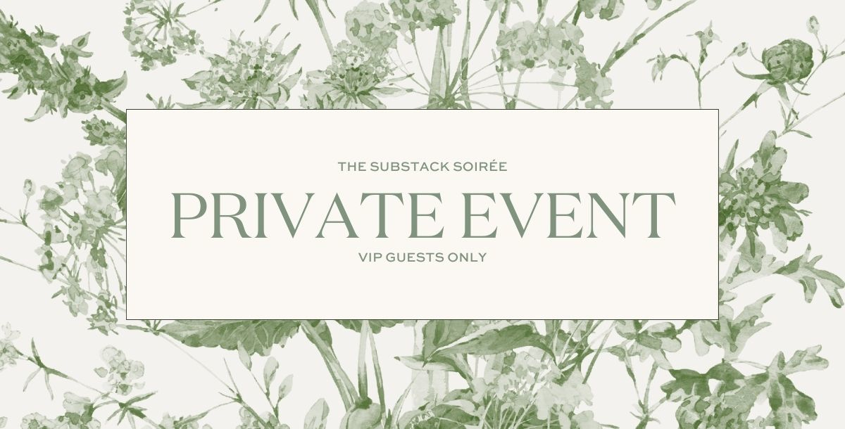Soirée Private Guest List | Substack