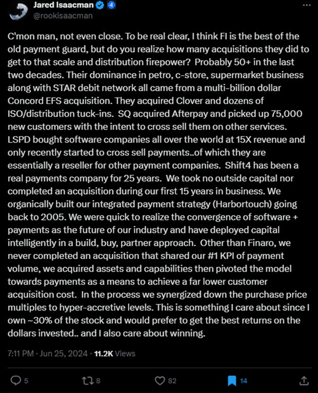 ShiftFour Payments (NYSE:FOUR) - Iceman Capital