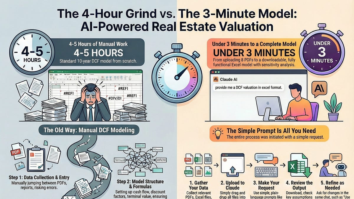 How Claude Built a Complete DCF Model in 3 Minutes