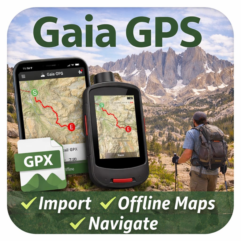 How to Use My GPX Tracks in Gaia GPS (Step-by-Step)
