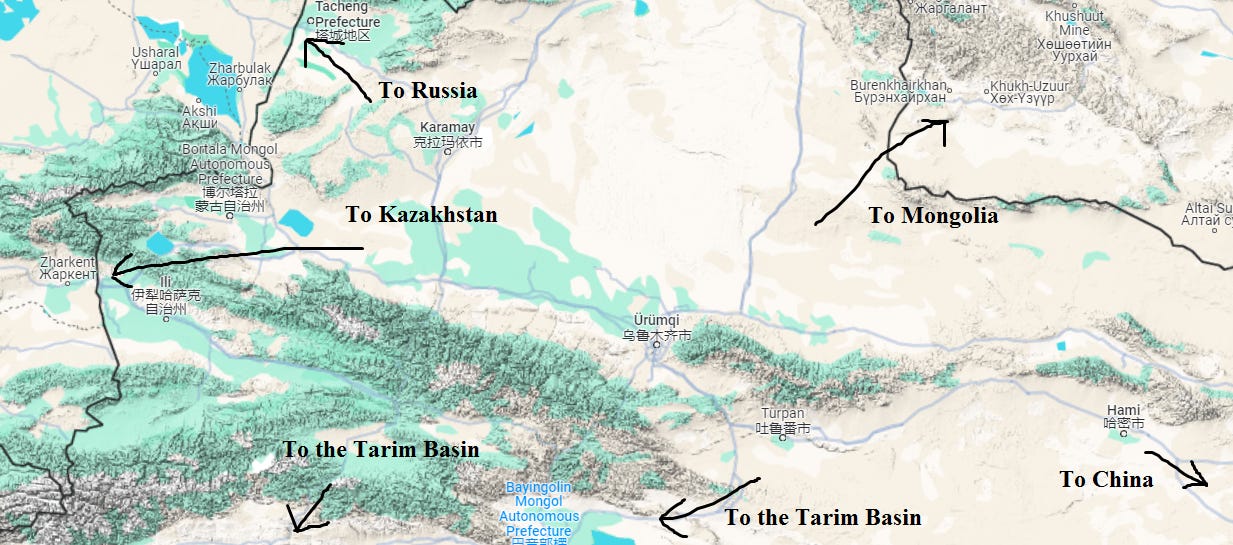 Urumqi - Information from of an Exiled Chinese Official - Archimandrite ...