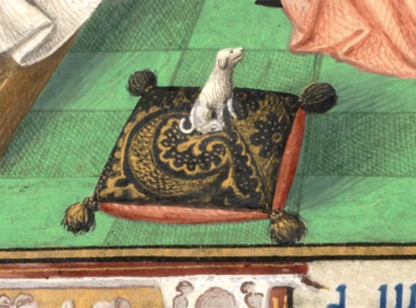 Why did medieval people draw such weird-looking dogs?