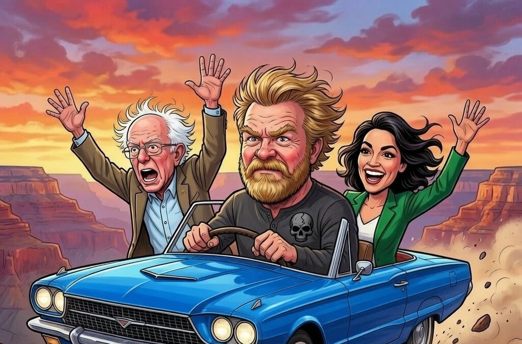 Off the Cliff Today - by Erick-Woods Erickson