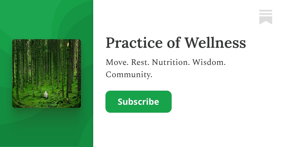 Practice of Wellness | Martin Huecker, MD | Substack