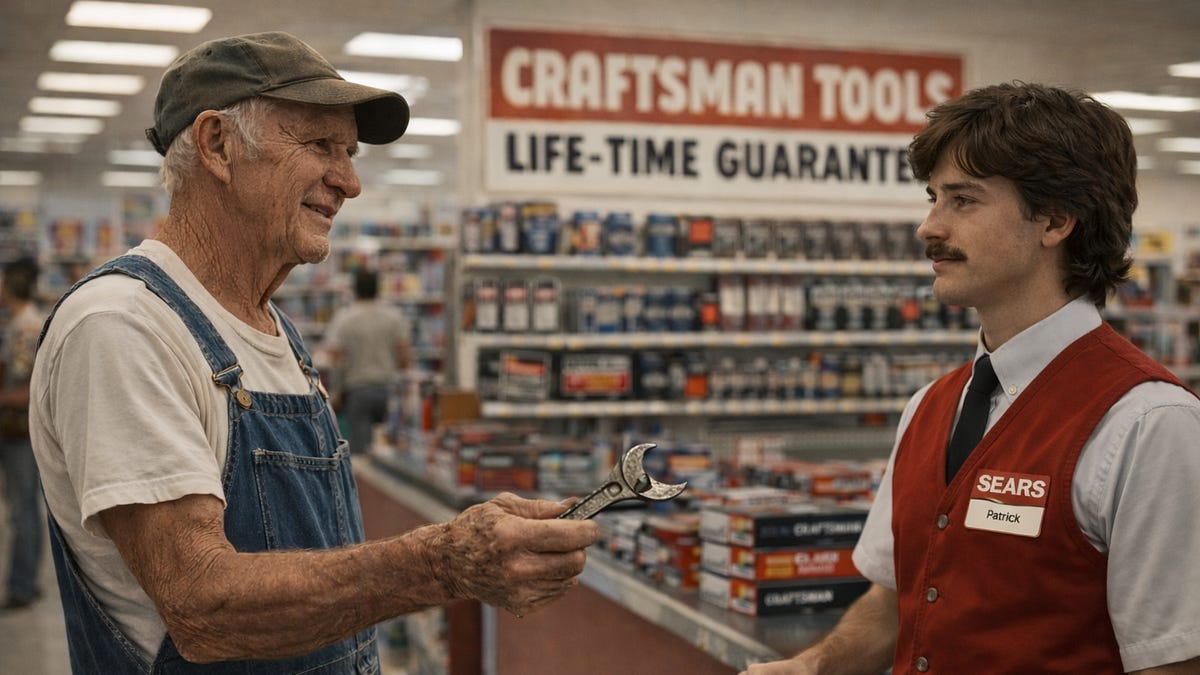 Comments - The Man Who Bought a Wrench in 1929
