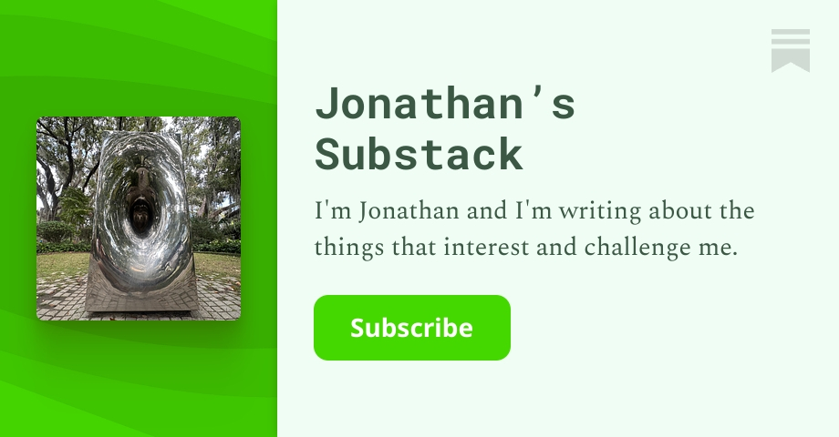 Jonathan’s Substack | Jonathan Hoffmann | Substack