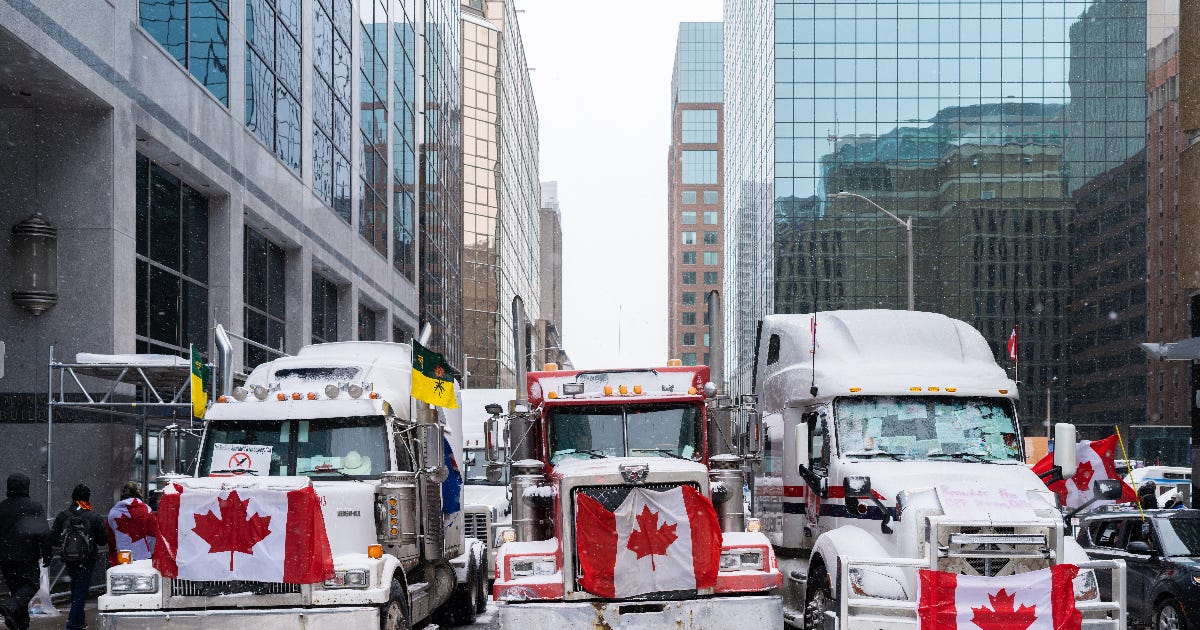 Court upholds Freedom Convoy protester’s conviction despite Charter ...