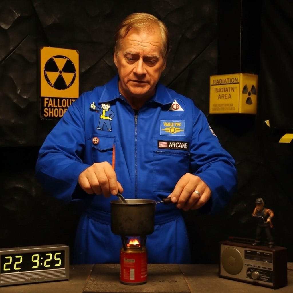 The Vault-Co Heating System : Alcohol Stoves